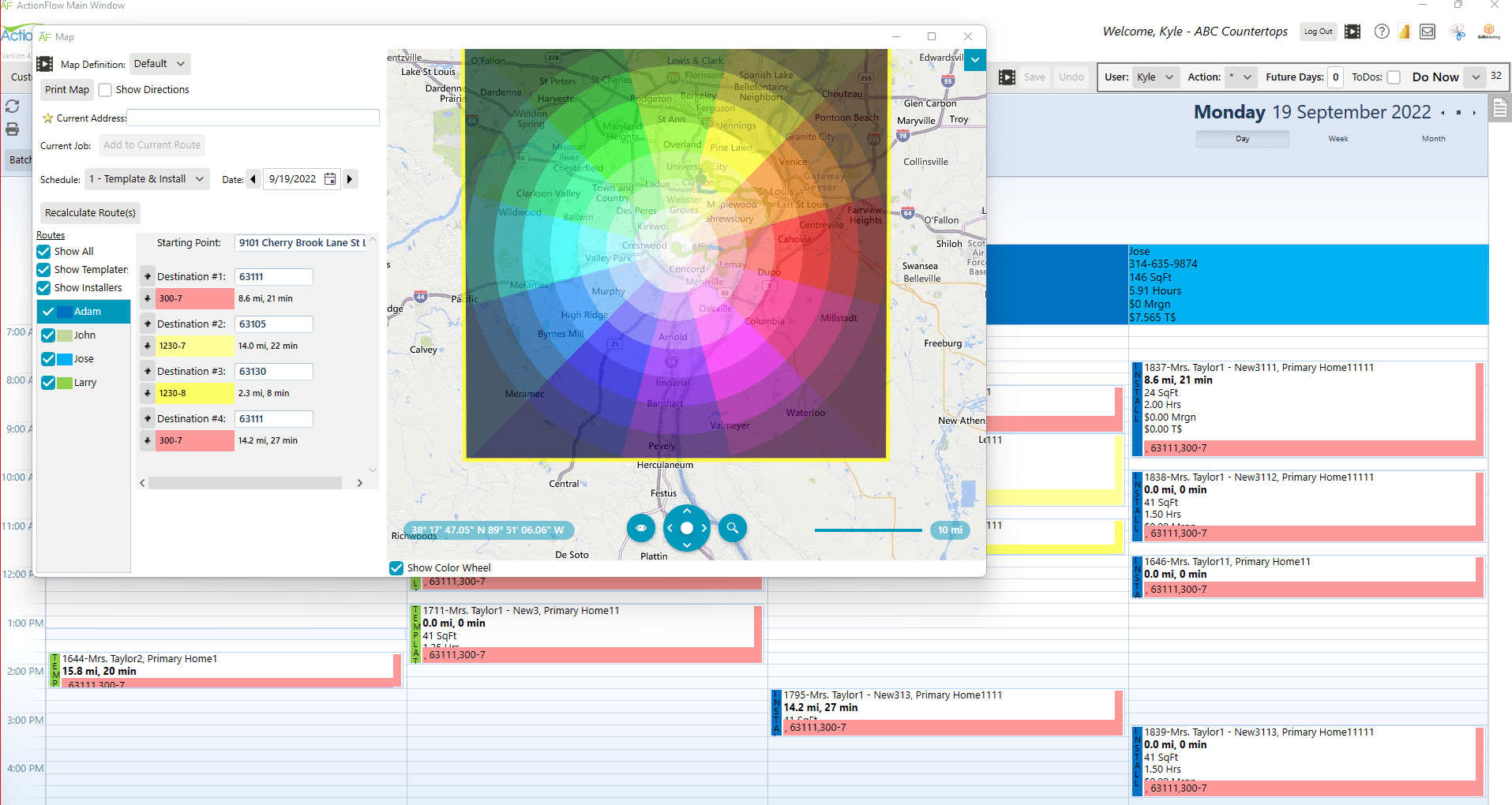 Countertop Fabrication Software | ActionFlow