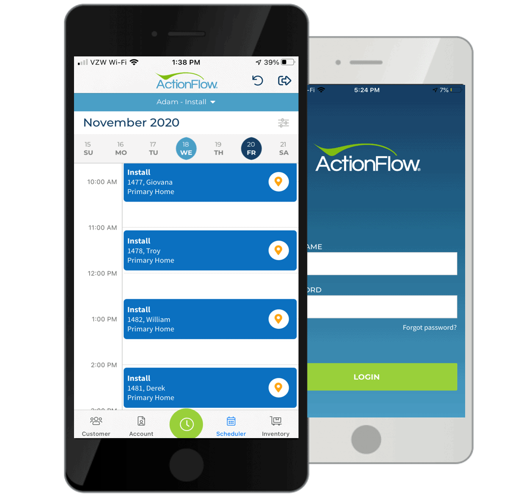 Countertop App | ActionFlow