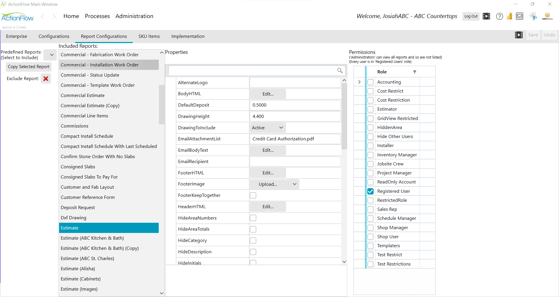 Business Process Reports | ActionFlow
